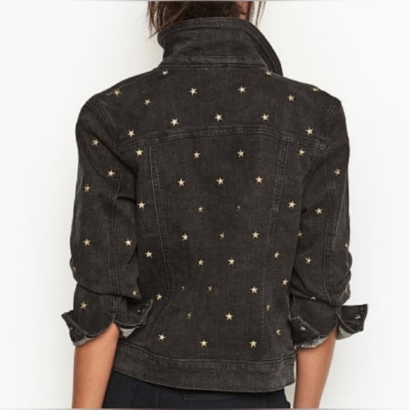 Victoria's Secret | Jackets & Coats | Victorias Secret Star Denim ...